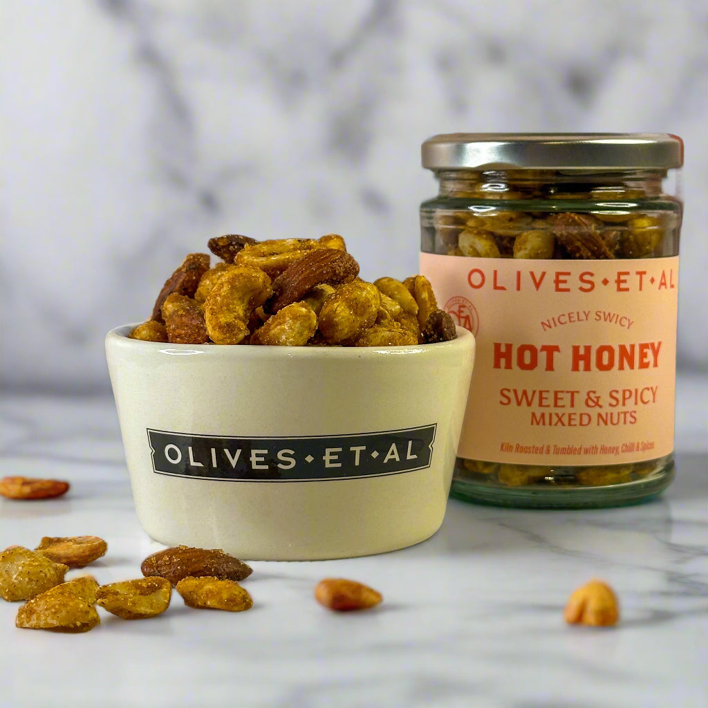 Hot Honey Nuts, Loose – 1.5kg Bag – Olives Et Al Trade